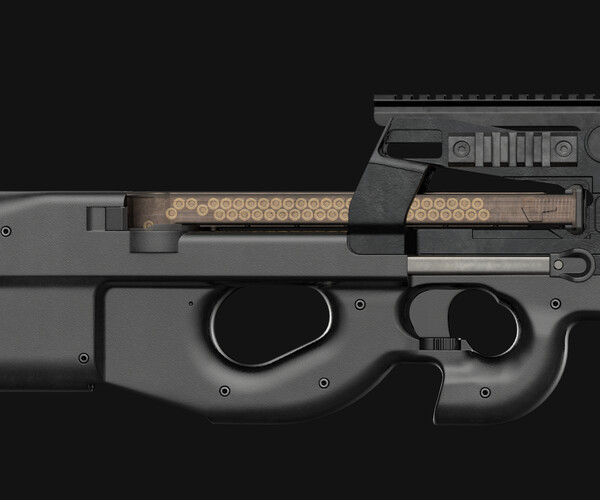 ArtStation - FN P90 (Game Ready) | Game Assets