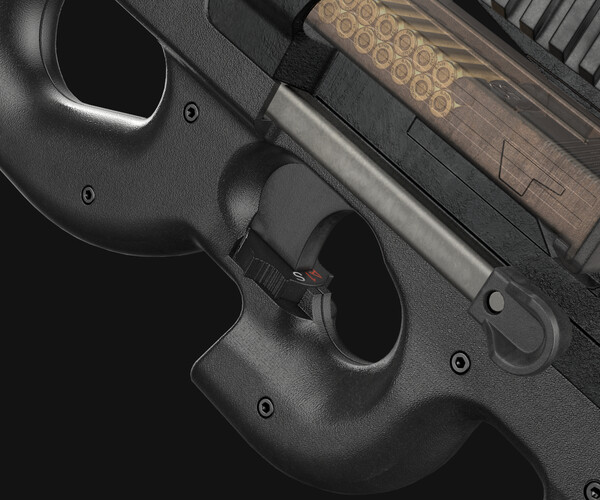 ArtStation - FN P90 (Game Ready) | Game Assets