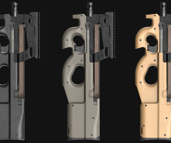ArtStation - FN P90 (Game Ready) | Game Assets