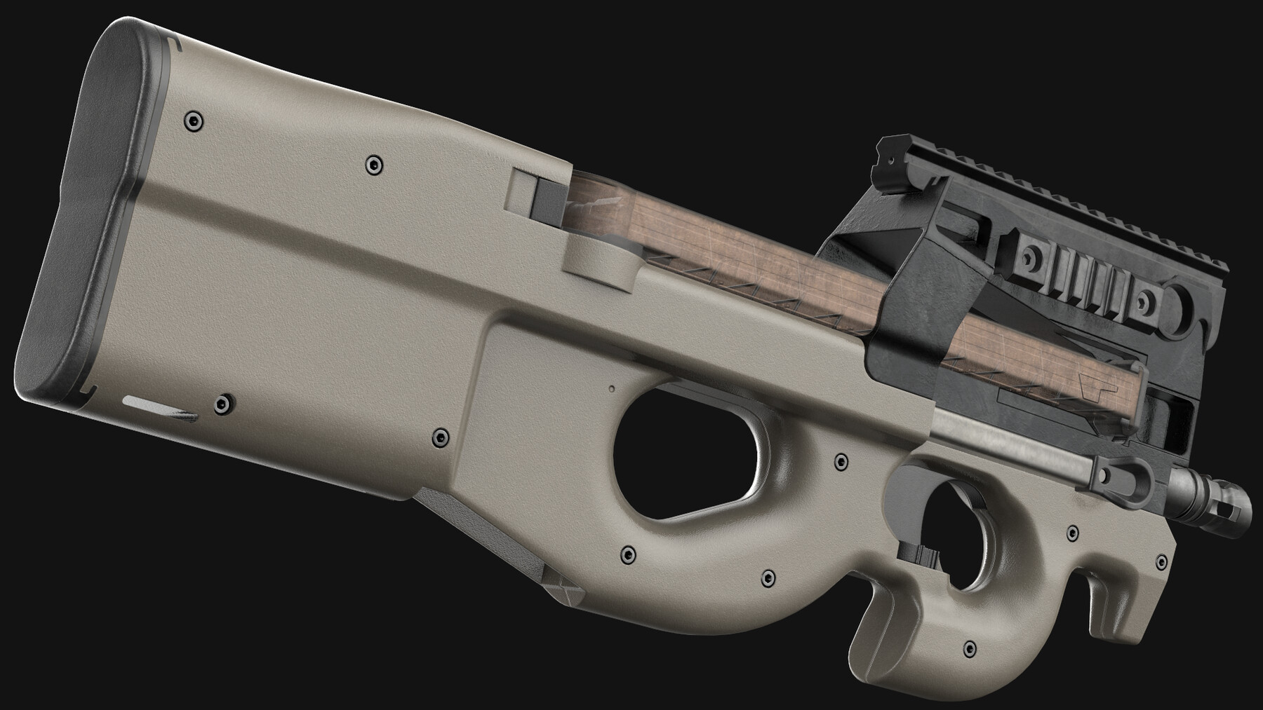 ArtStation - FN P90 (Game Ready) | Game Assets