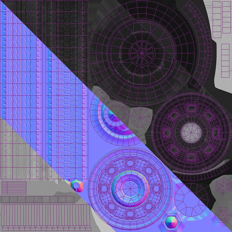 ArtStation - American school mid bus | Game Assets