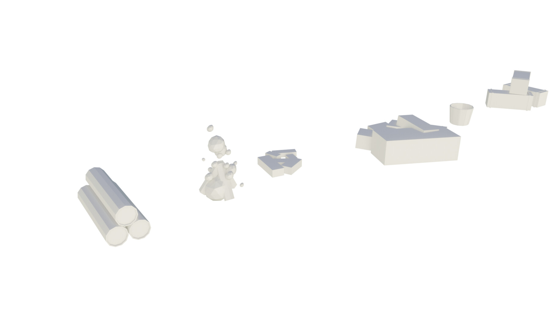 ArtStation - Low Poly Game Ready Props | Game Assets