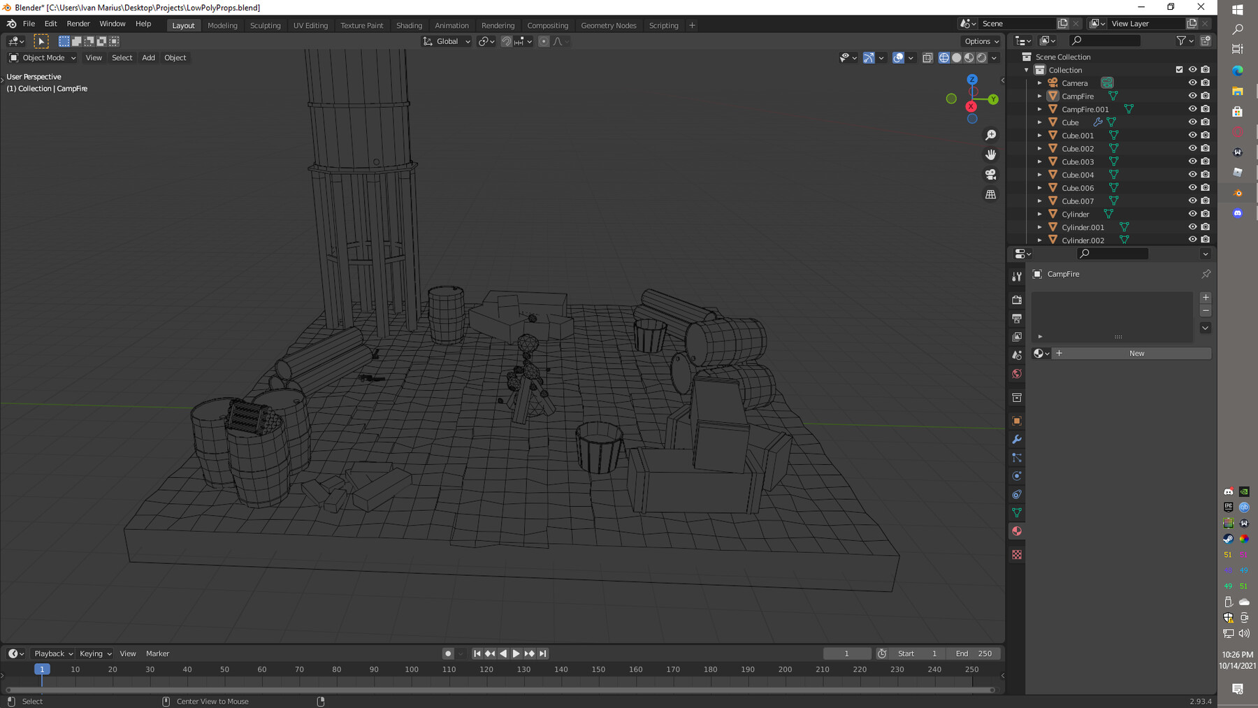 ArtStation - Low Poly Game Ready Props | Game Assets