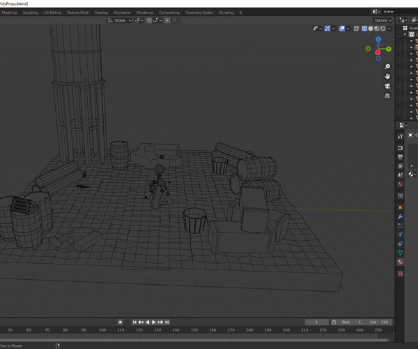 ArtStation - Low Poly Game Ready Props | Game Assets