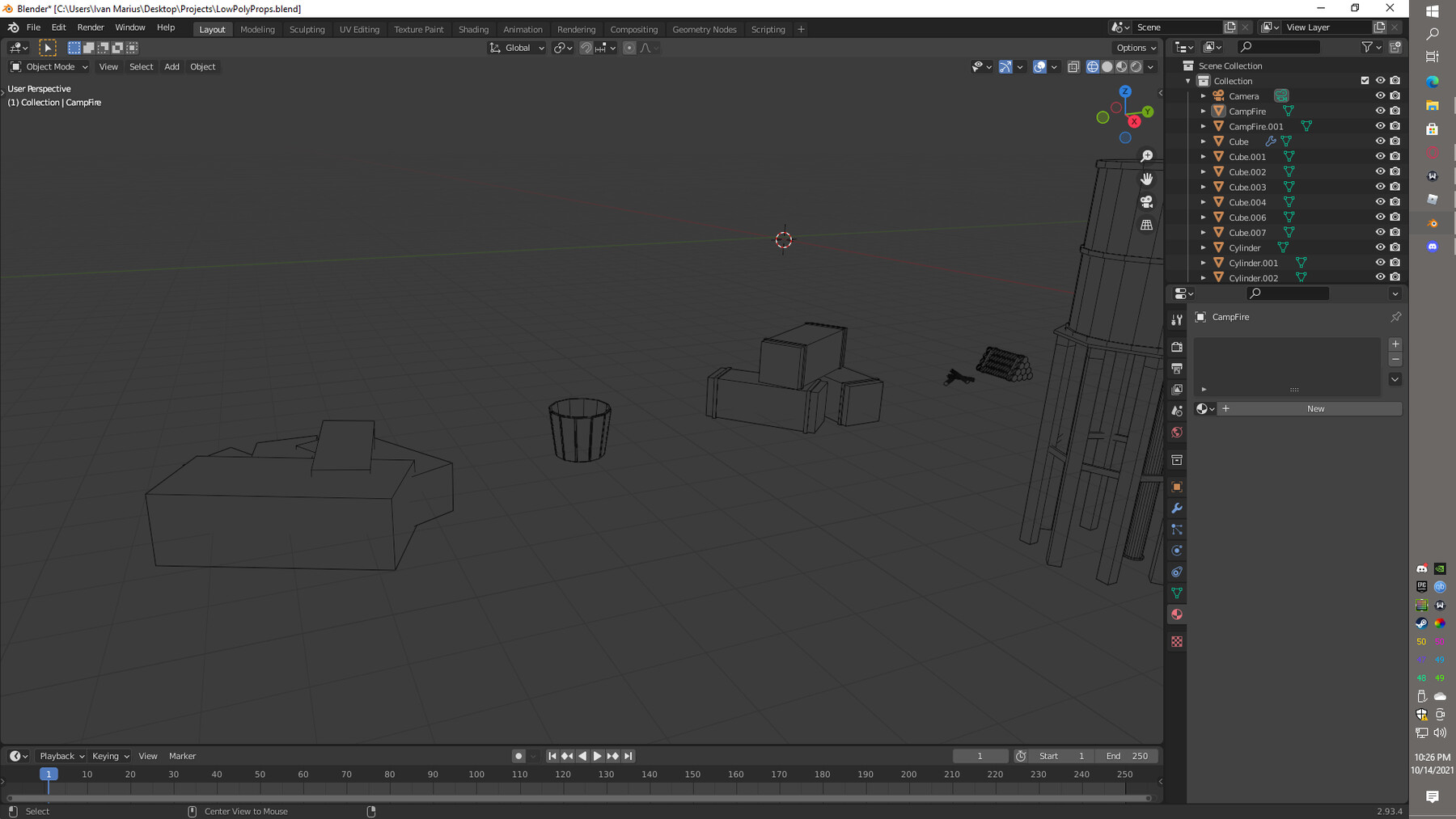 ArtStation - Low Poly Game Ready Props | Game Assets