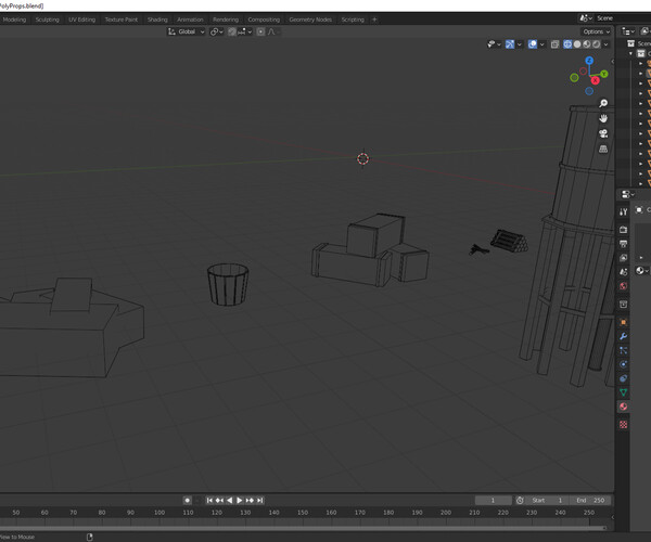 ArtStation - Low Poly Game Ready Props | Game Assets