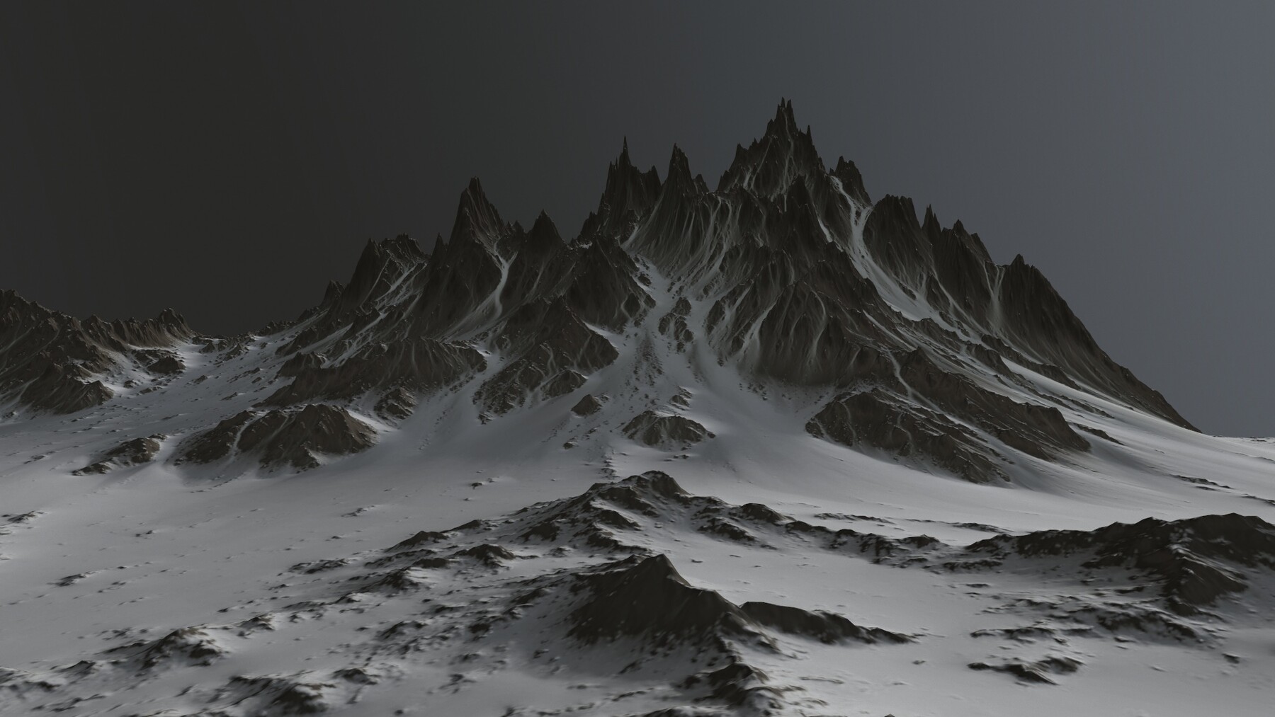 ArtStation - Snow Mountain | Game Assets