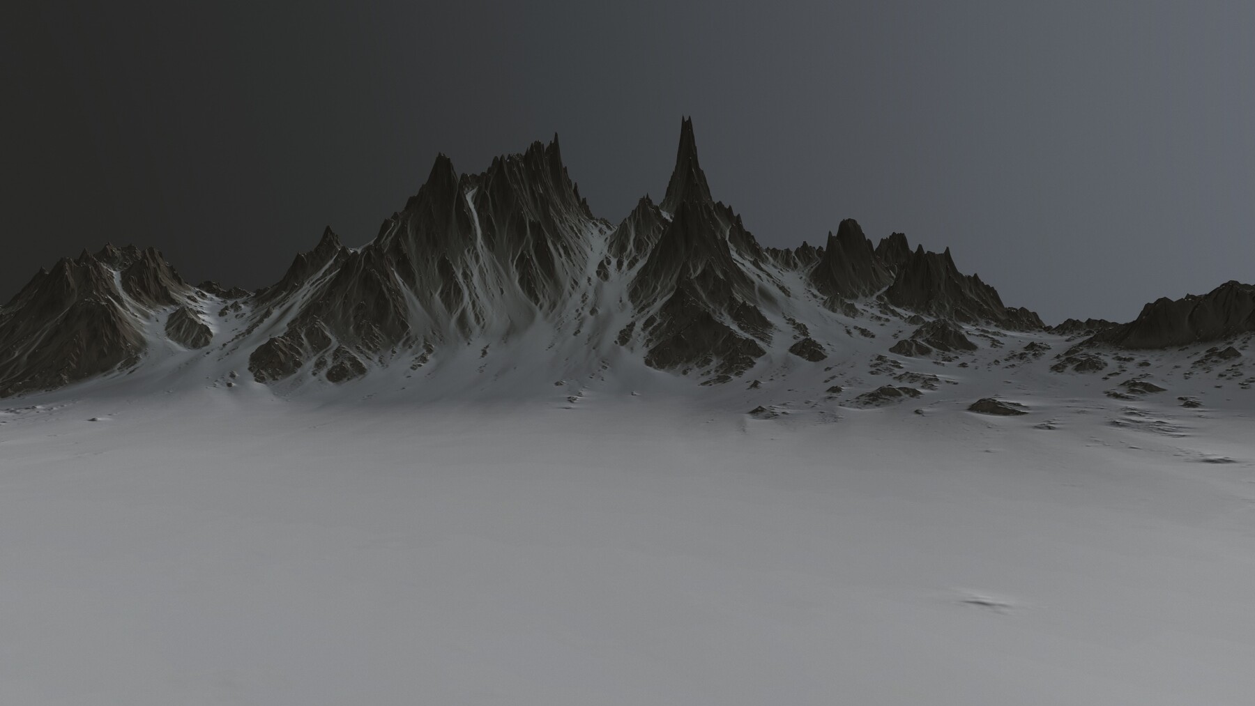 ArtStation - Snow Mountain | Game Assets