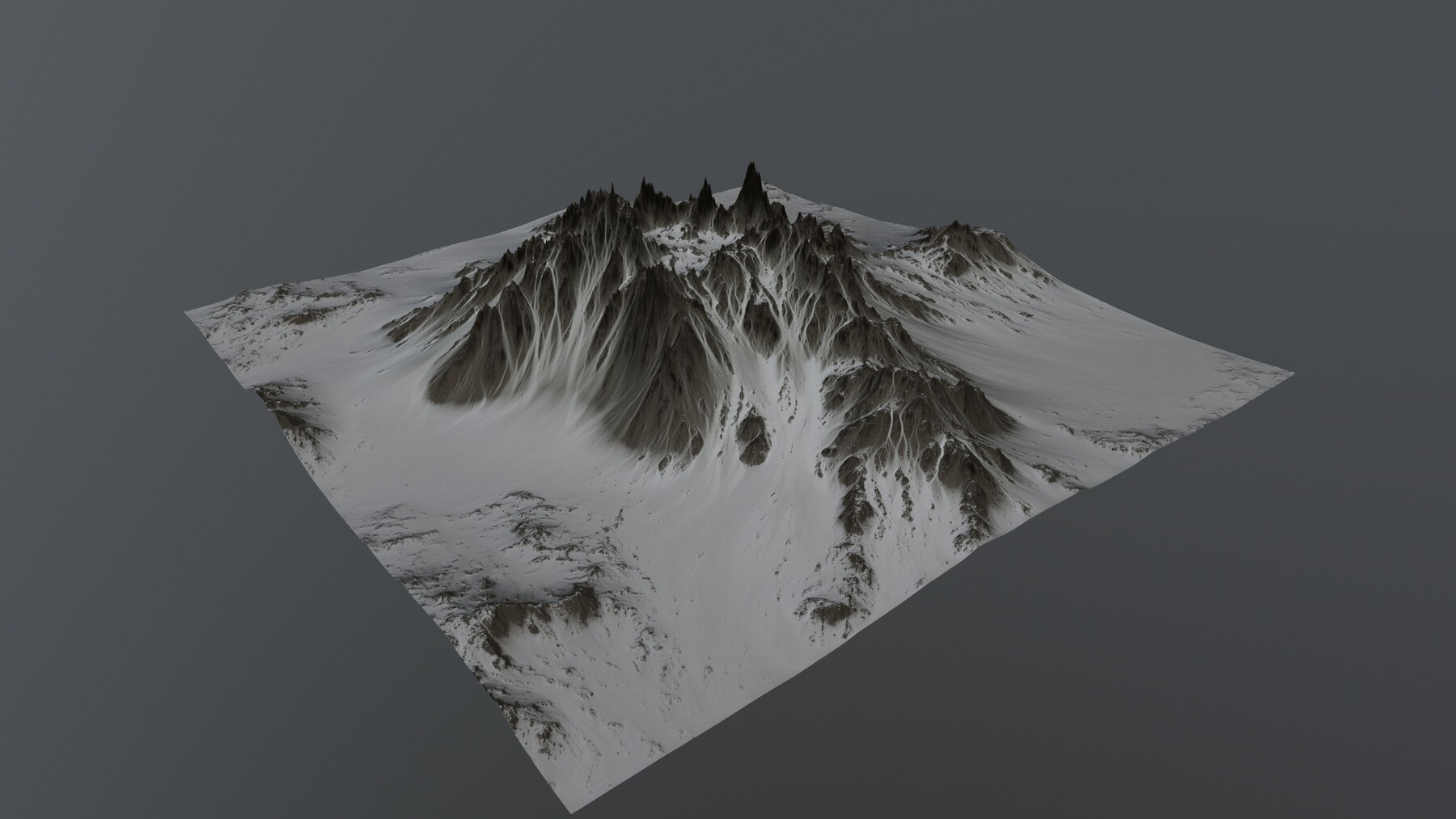 ArtStation - Snow Mountain | Game Assets