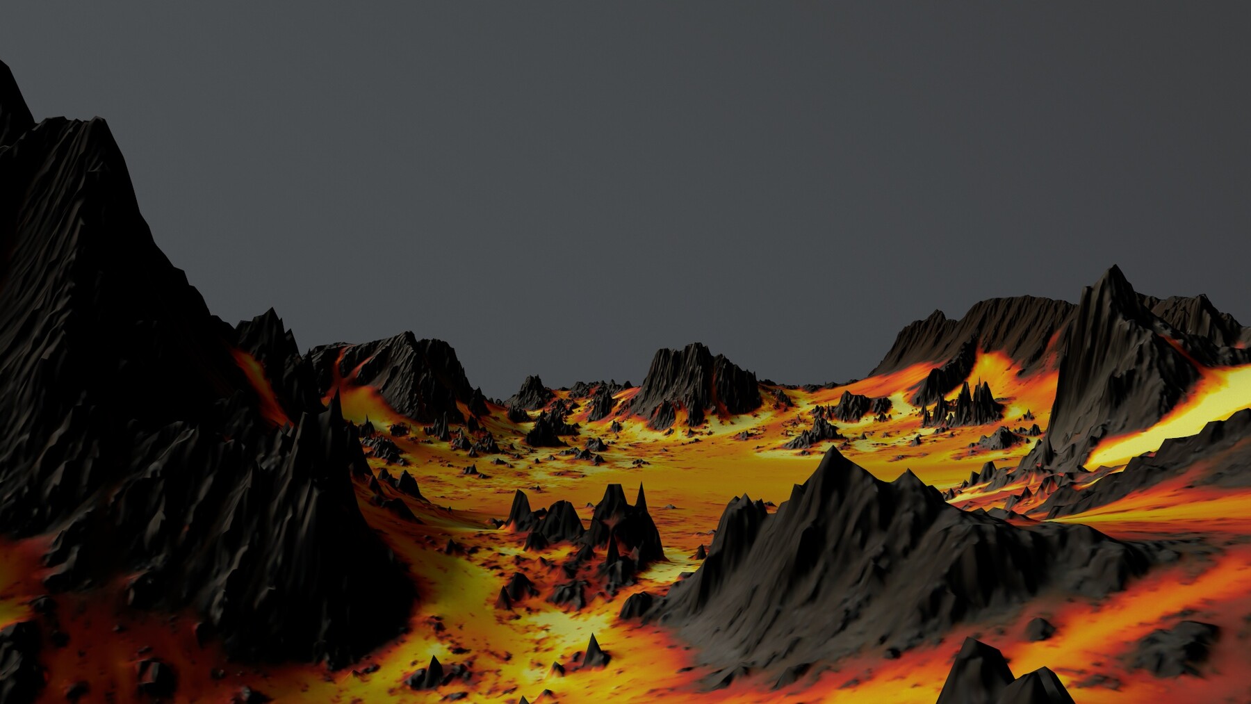 ArtStation - Volcano Terrain | Game Assets