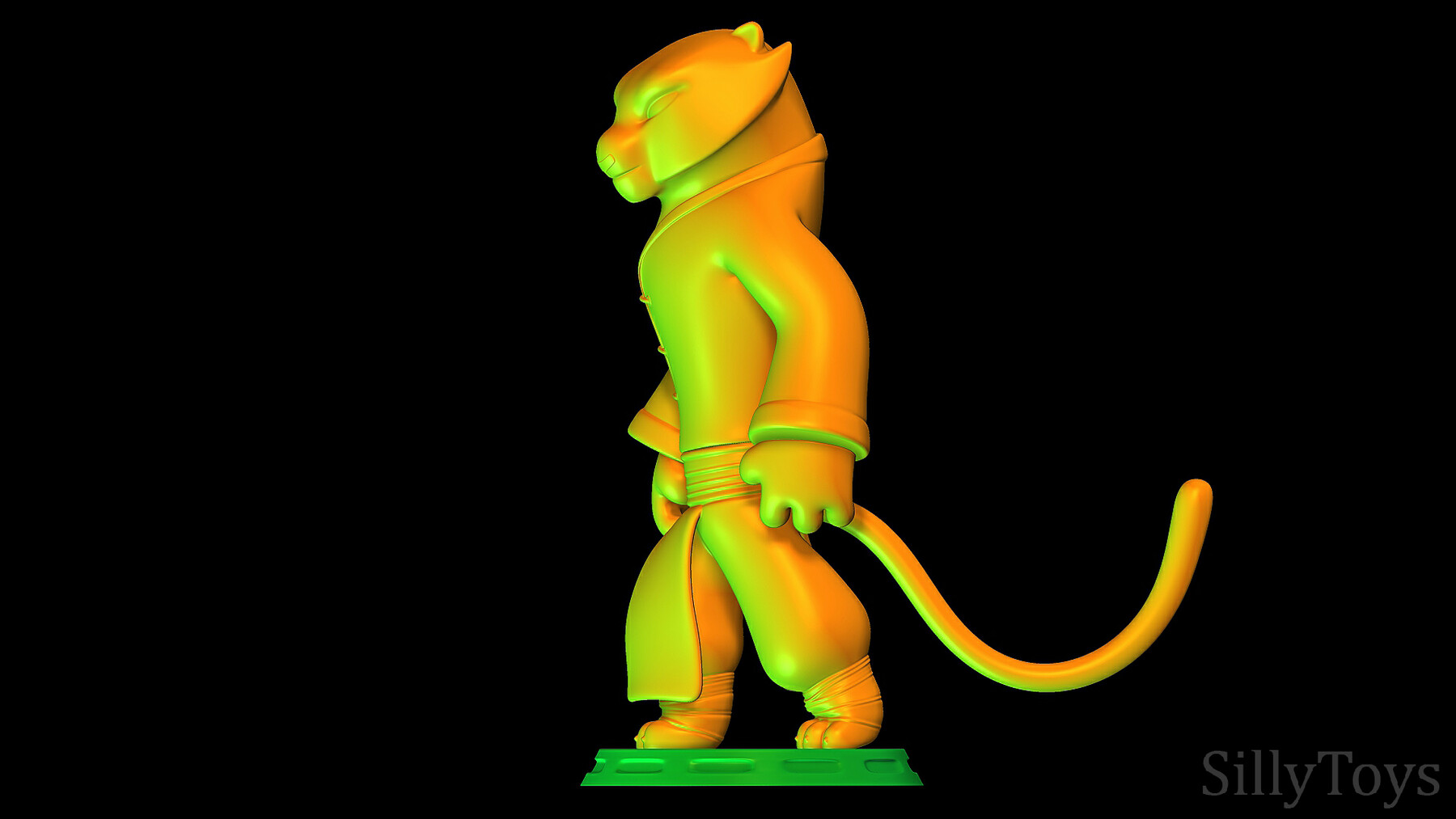ArtStation - Tigress - Kung Fu Panda 3 3D print model | Resources