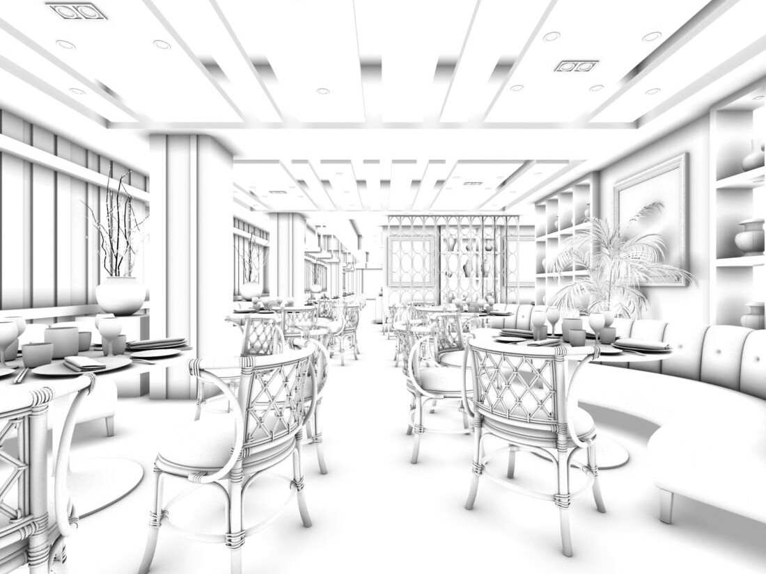 ArtStation - Business Restaurant - Coffee - Banquet 203 | Resources