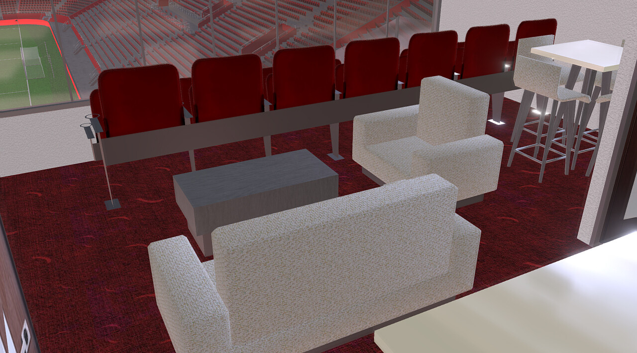 ArtStation - Medium-sized modern stadium (full interior) | Game Assets