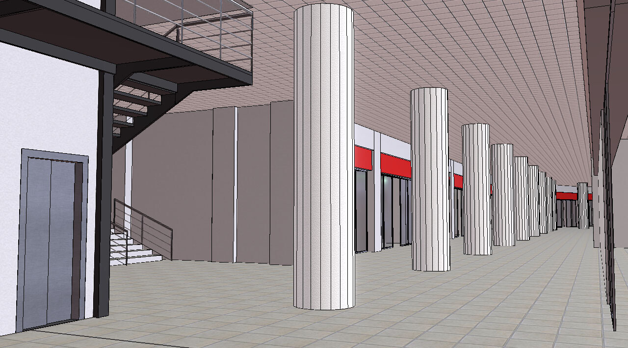 ArtStation - Medium-sized modern stadium (full interior) | Game Assets