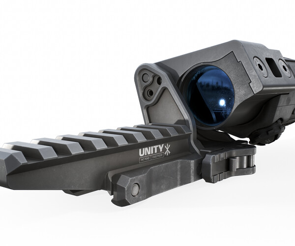 ArtStation - EOTech G33 3x Flip to Side Magnifier | Game Assets