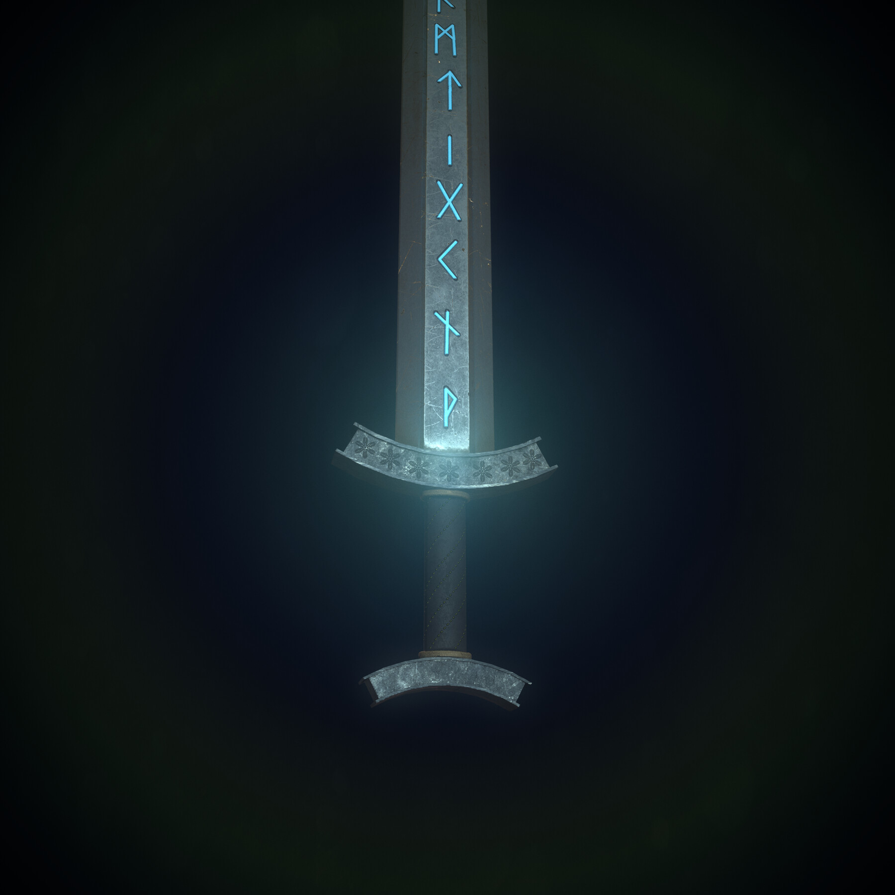 ArtStation - Magic Sword | Textures and OBJ | Game Assets