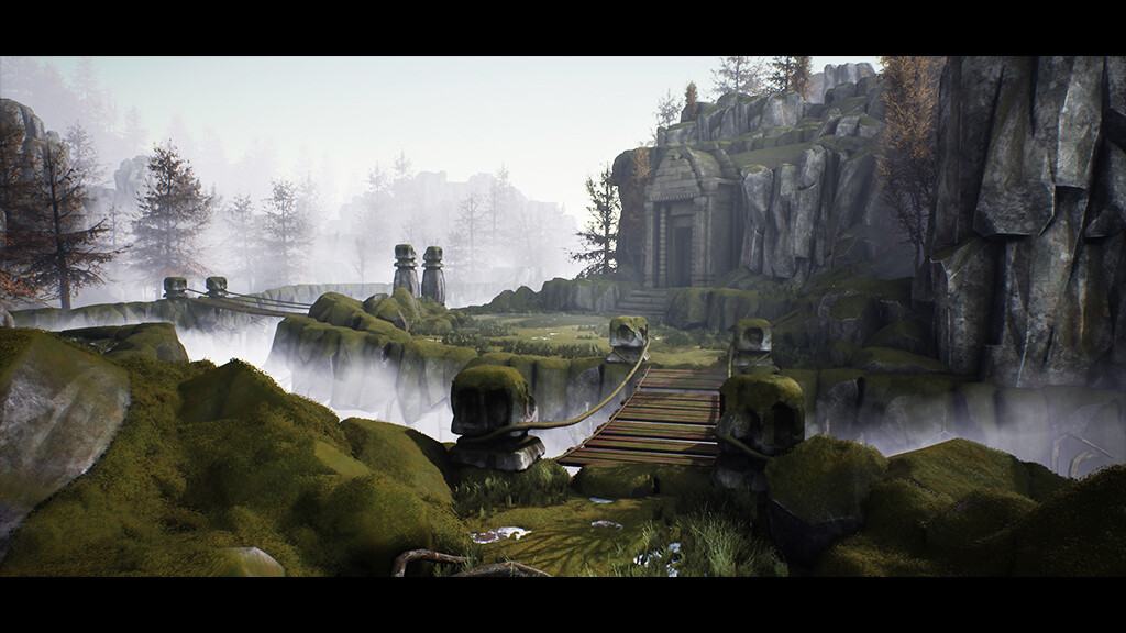 Artstation Realistic Fantasy Game Environment In Maya And Unreal Engine Tutorials