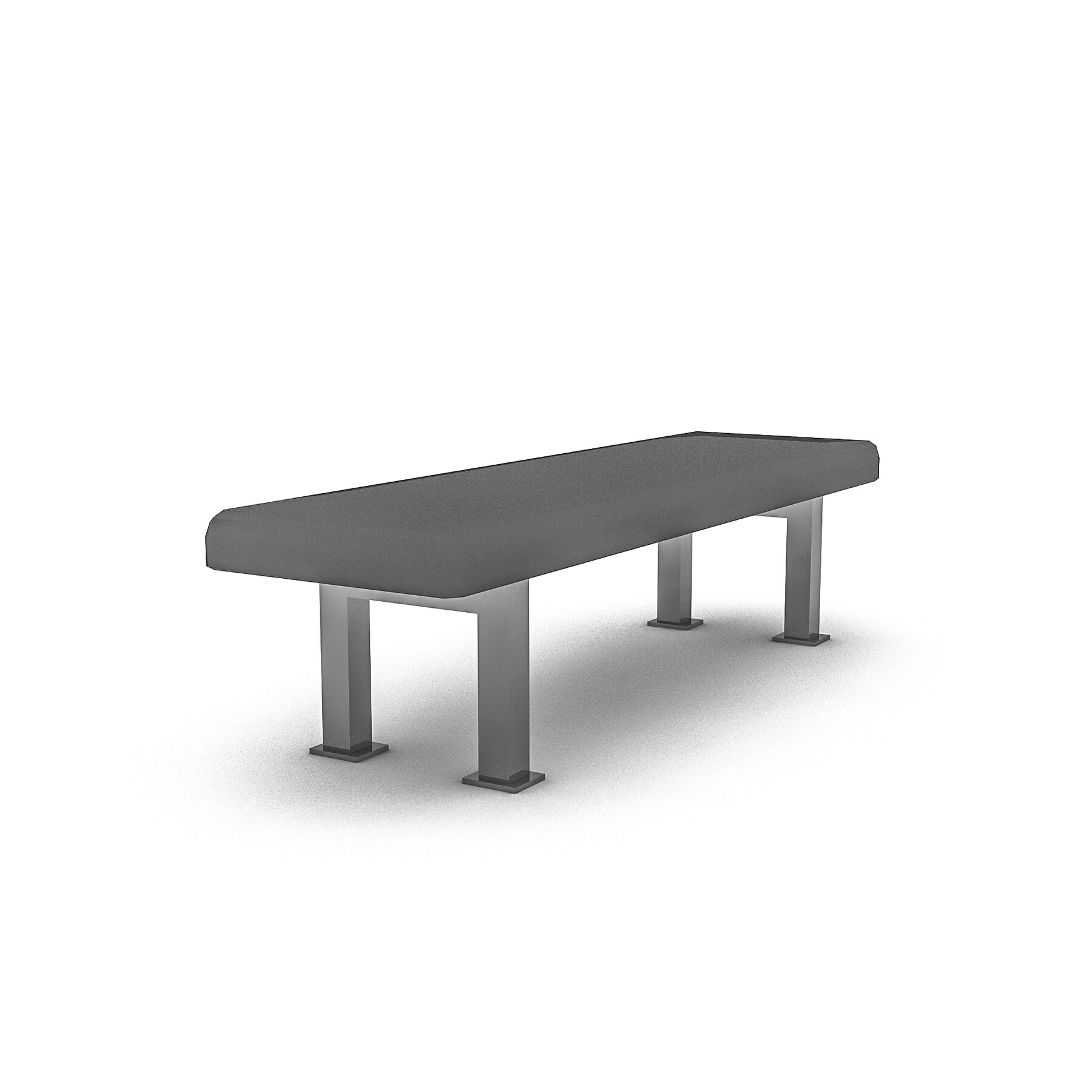 ArtStation - bench 3D | Game Assets