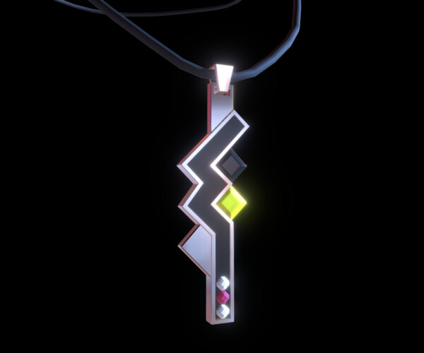 ArtStation - Lightning Final Fantasy XIII Necklace | Resources