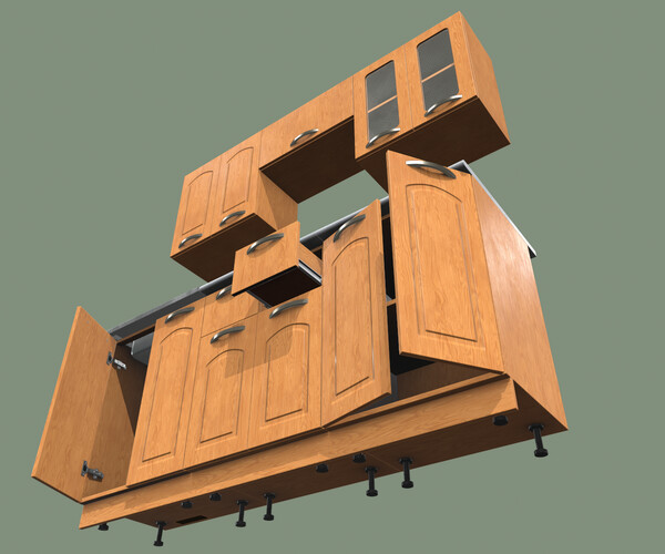 ArtStation - Kitchen Set | Game Assets