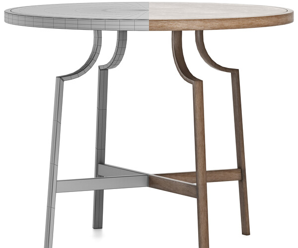 ArtStation - Agosto Dining Table Round by 10DEKA | Resources