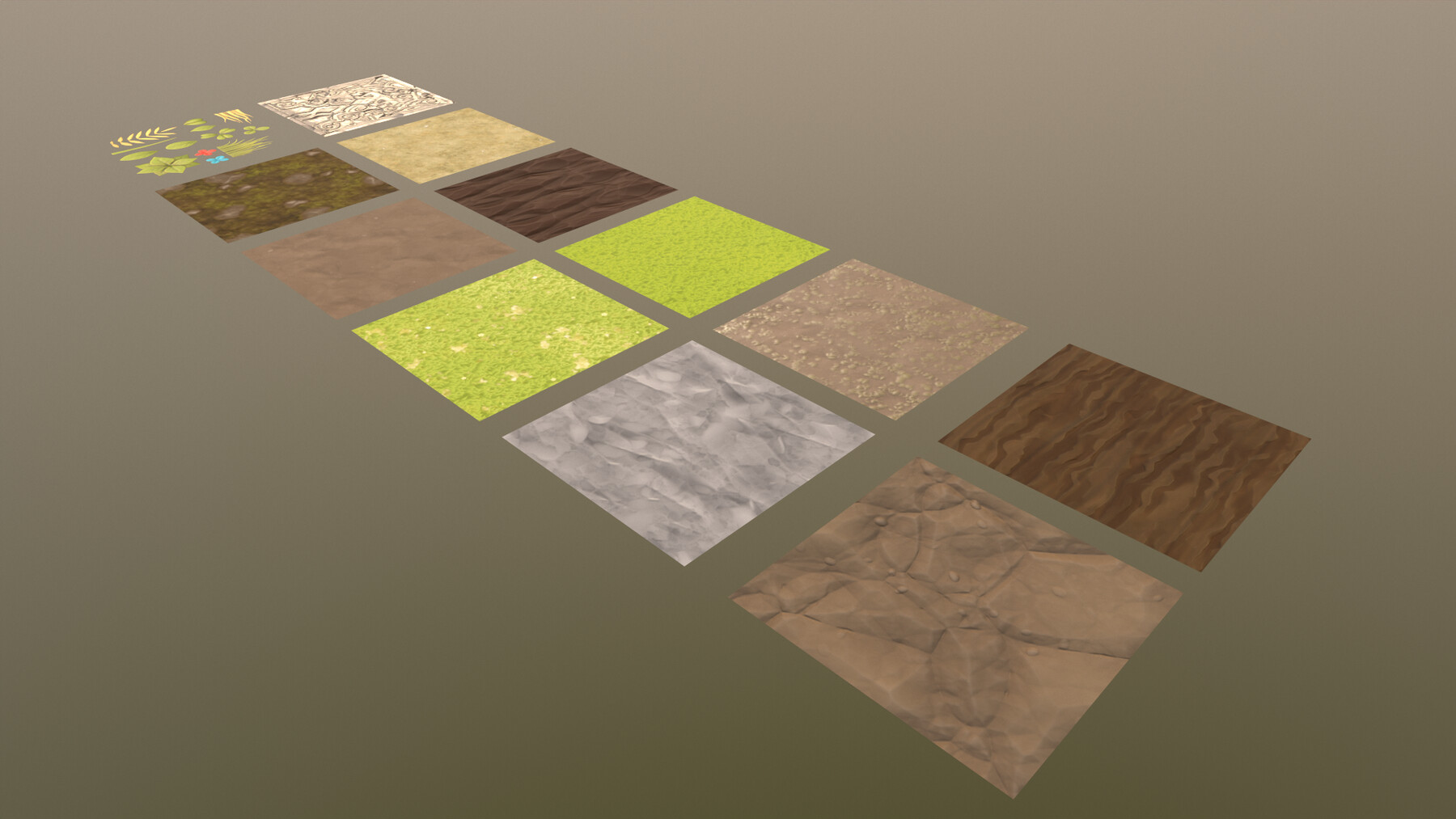 ArtStation - Stylized Environmental Texture Pack | Game Assets