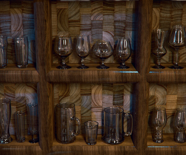 ArtStation - Beer Glassware - A complete collection | Resources