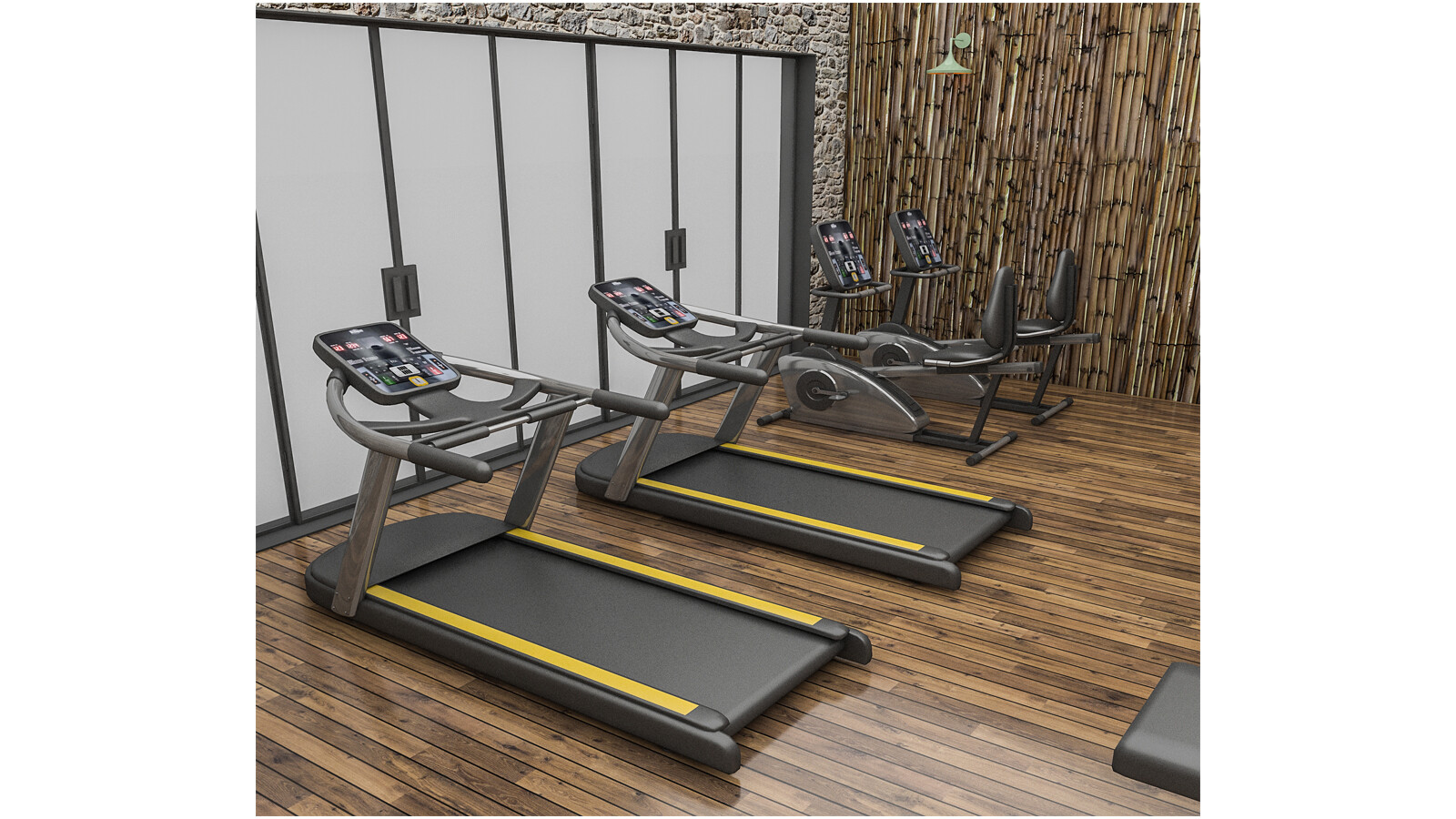 ArtStation - 3D gym full | Game Assets