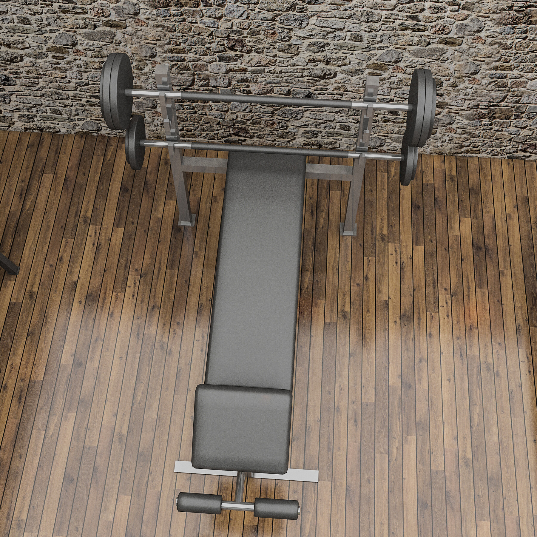 ArtStation - 3D gym full | Game Assets