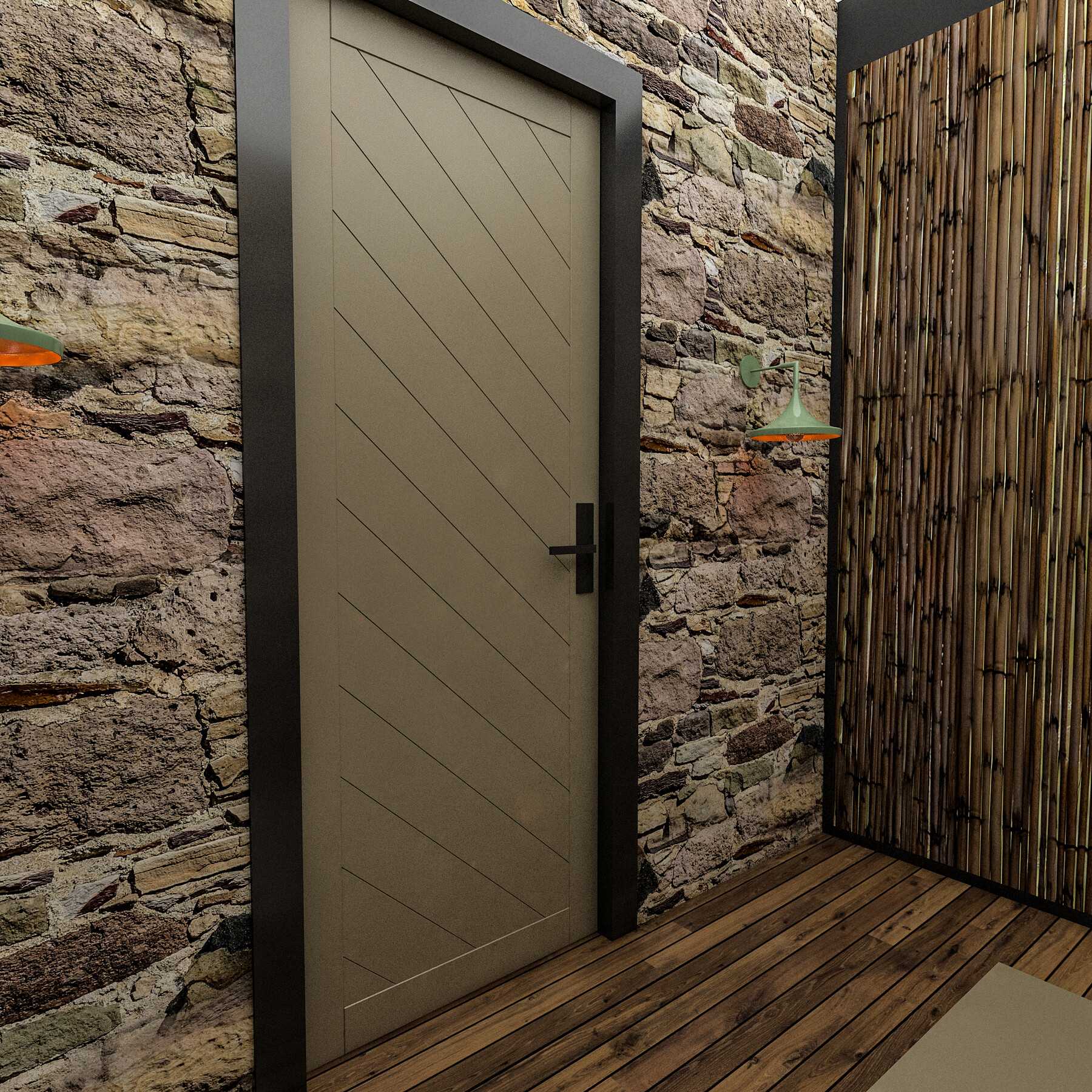 ArtStation - 3D model recreation room | Game Assets