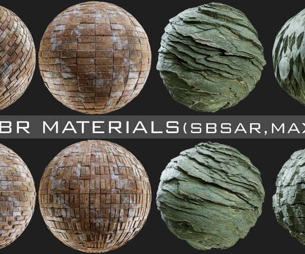 ArtStation - 32 PBR Materials | Resources