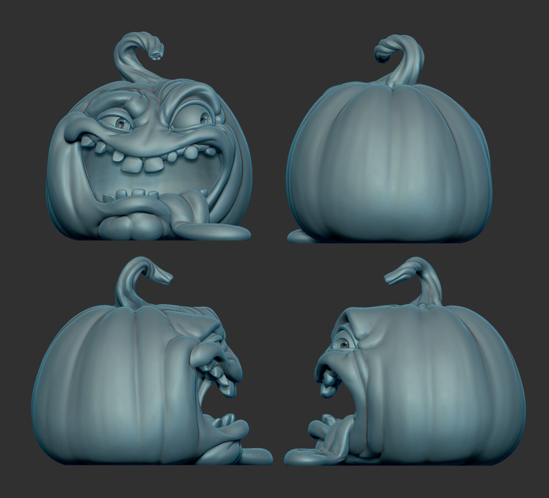 ArtStation - Pumkin - 3D Print Model | Resources