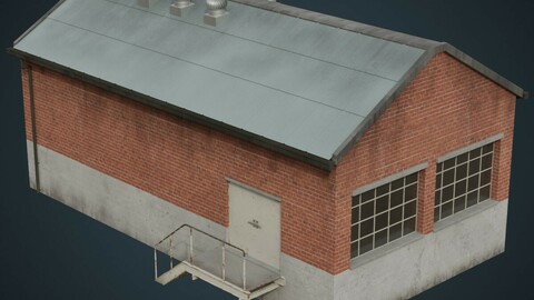 ArtStation - Building 2B | Game Assets