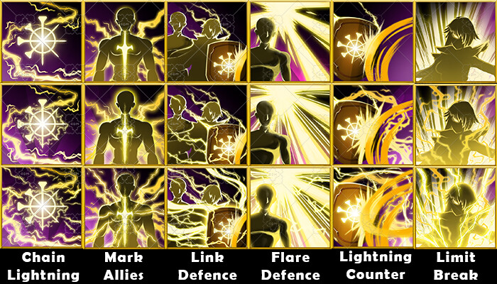 damn wing - Fantasy Game Basic Knight Skill Icons - Defence Skills