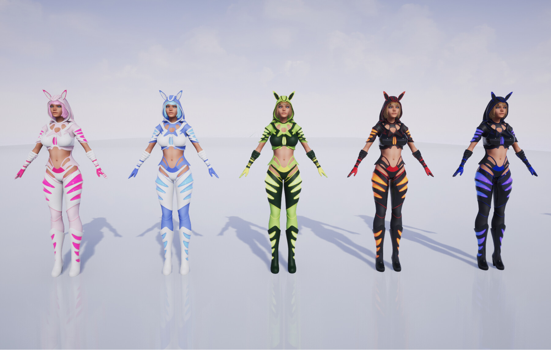 ArtStation - Galactic Fox | Game Assets