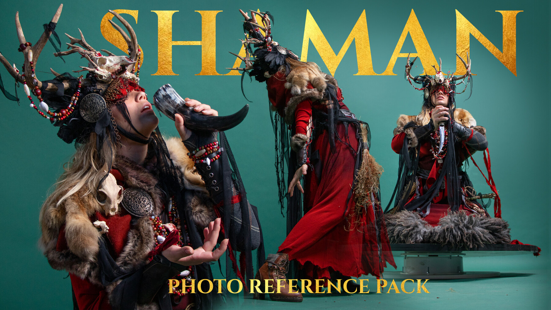 Satine Zillah [satinezillah.com] - Shaman Photo Reference Pack for ...