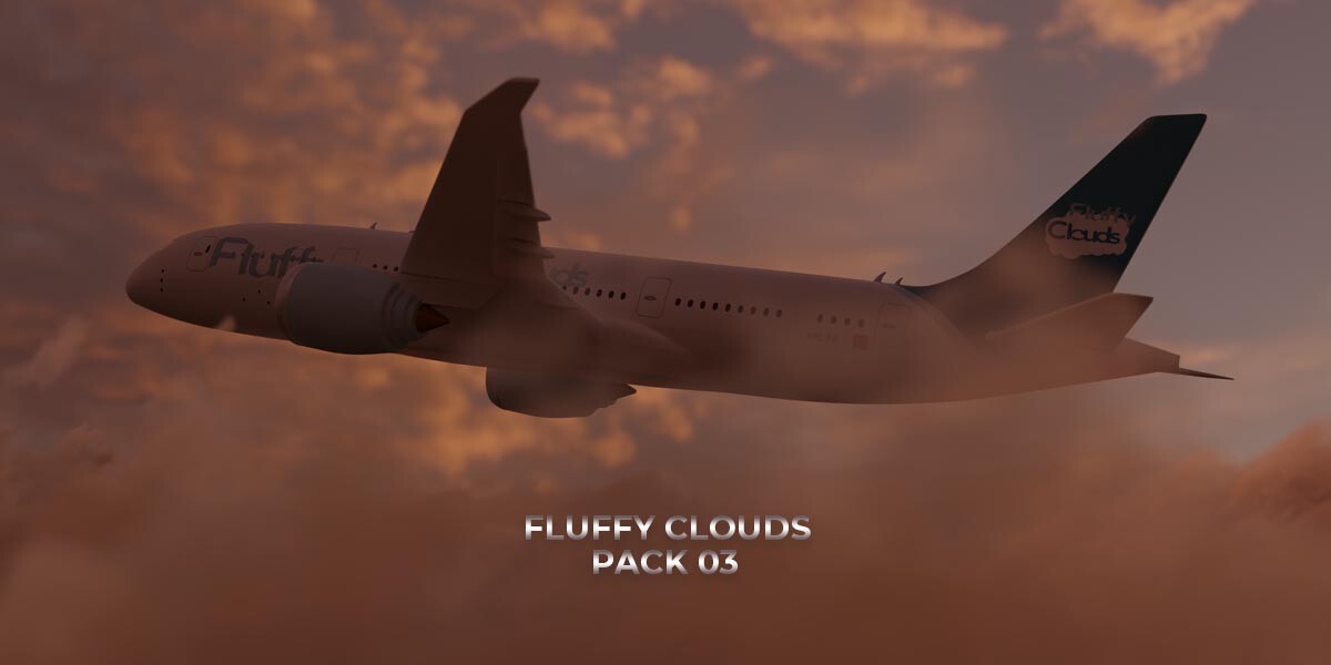 Artstation Fluffy Clouds Pack 03 And Cloud Node Shader Game Assets