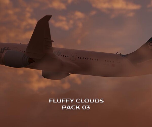 Artstation Fluffy Clouds Pack 03 And Cloud Node Shader Game Assets