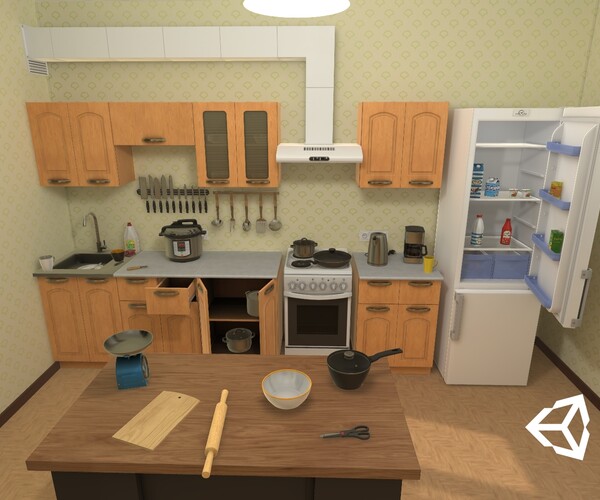 ArtStation - Kitchen Props Pack | Game Assets