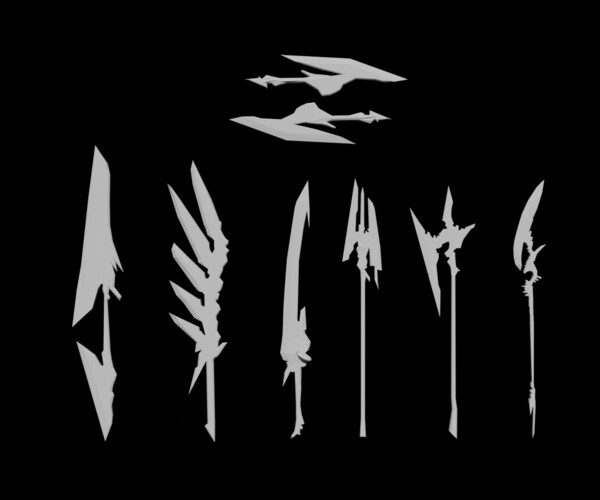 ArtStation - Fantasy Weapon Pack | Resources