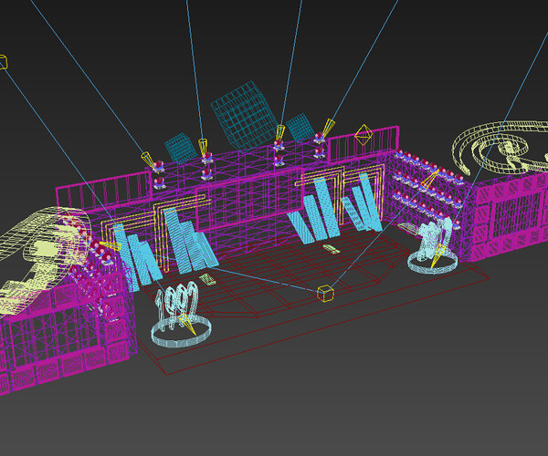 ArtStation - 3DS Max 2014 Stage Concert 8 | Resources