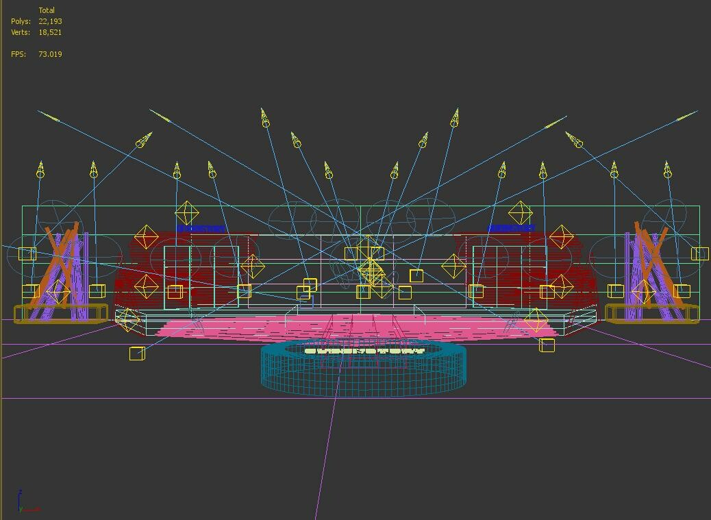 ArtStation - 3DS Max 2014 Stage Concert 11 | Resources