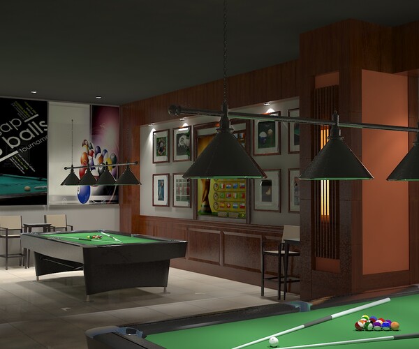ArtStation - Snooker Club | Resources