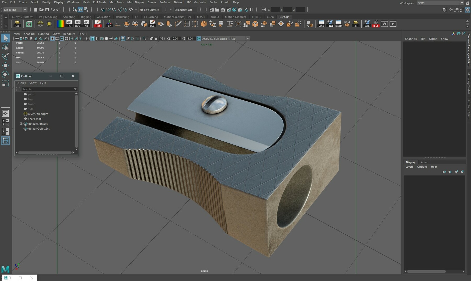 ArtStation - Classic pencil sharpener | Resources