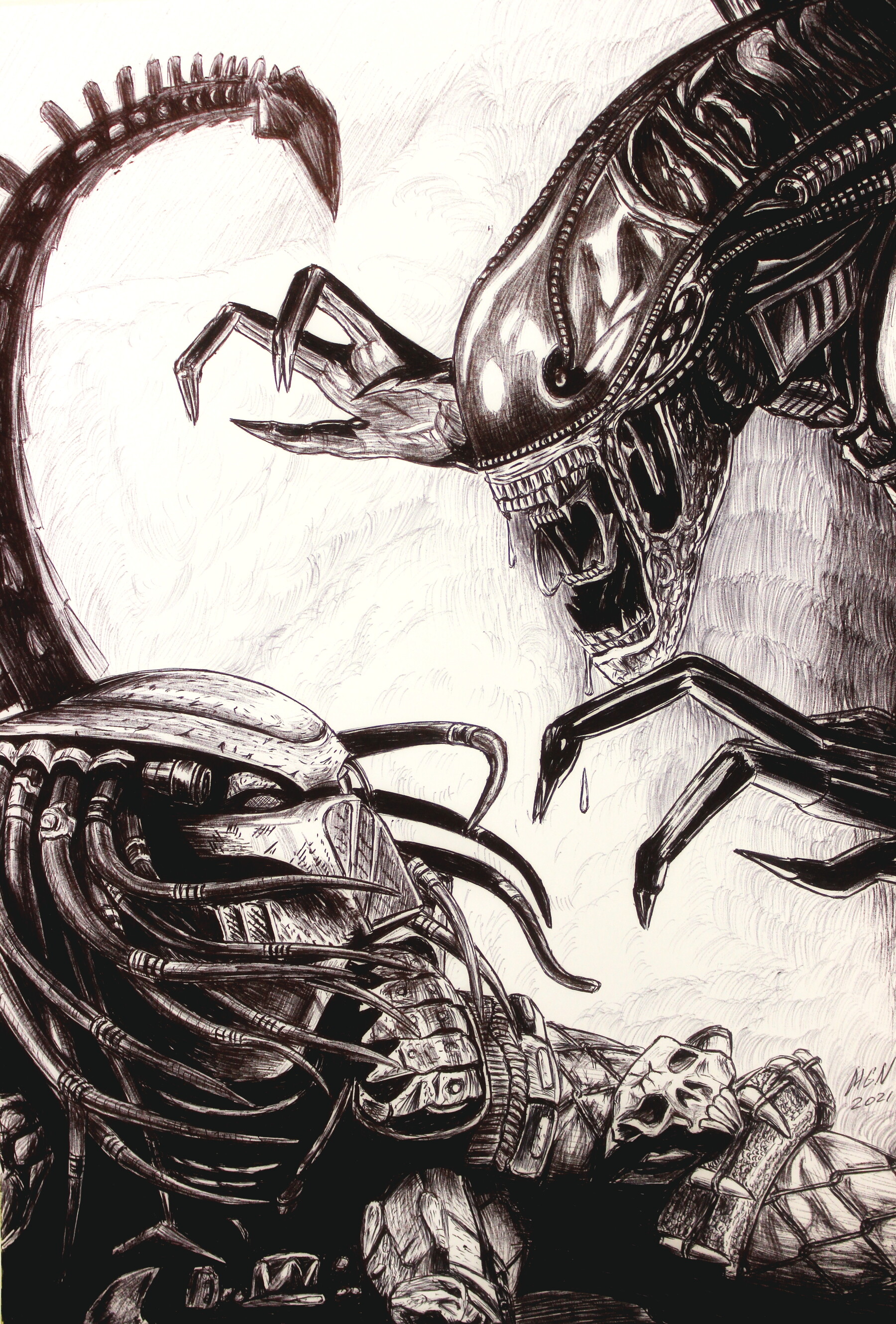 ArtStation - Alien vs. Predator | Artworks