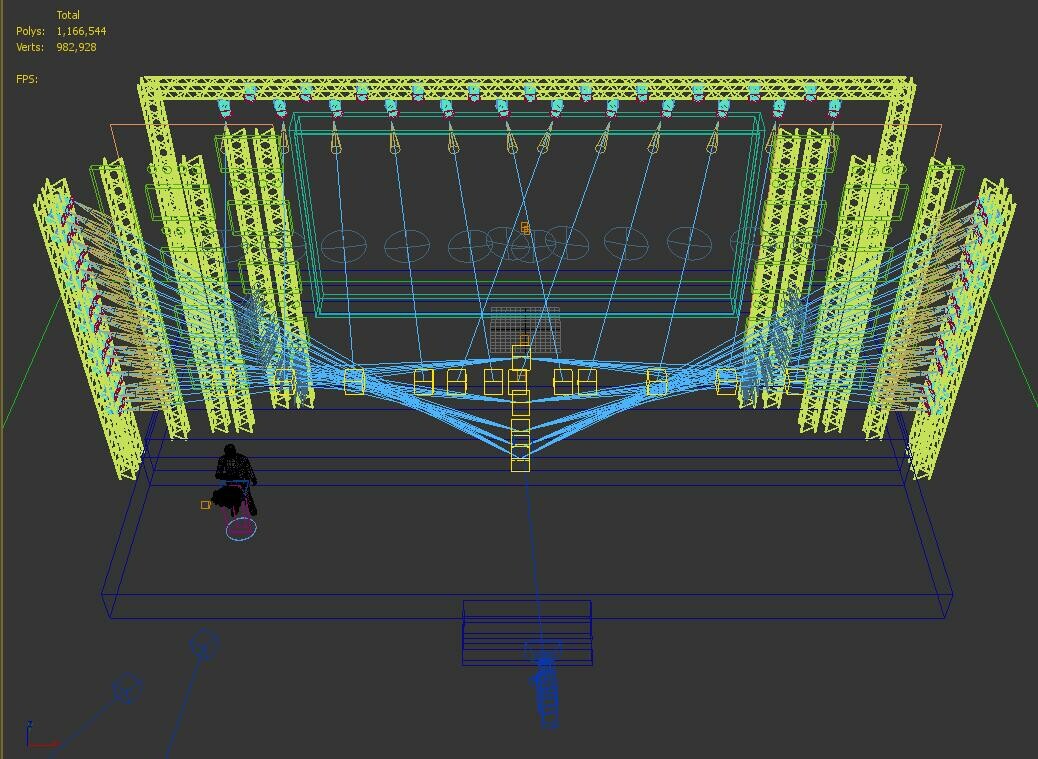 ArtStation - 3DS Max 2014 Stage Concert 17 | Resources