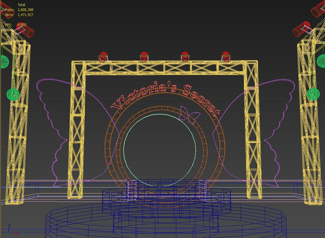 ArtStation - 3DS Max 2014 Stage Concert 22 | Resources