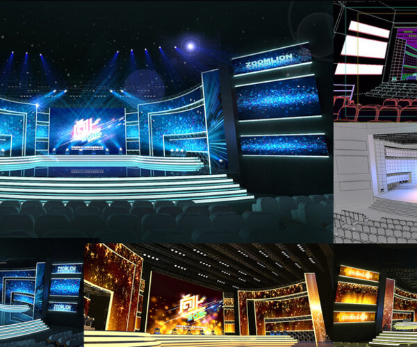 ArtStation - 3DS Max 2014 Stage Concert 28 | Resources