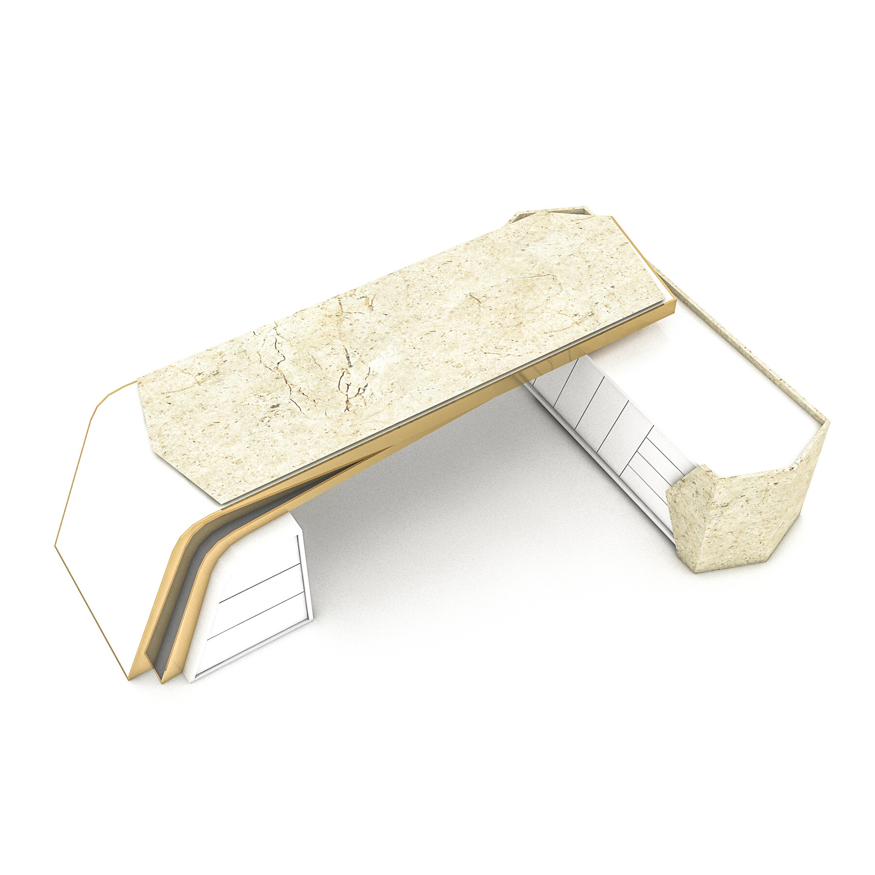 ArtStation - 3D boss table | Game Assets