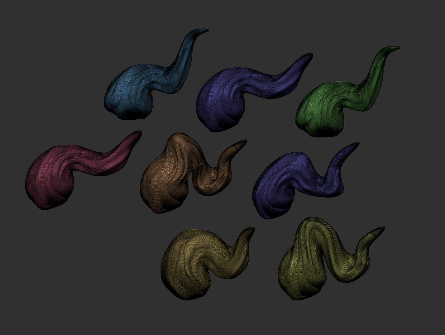 ArtStation - Hair Chunks | Brushes